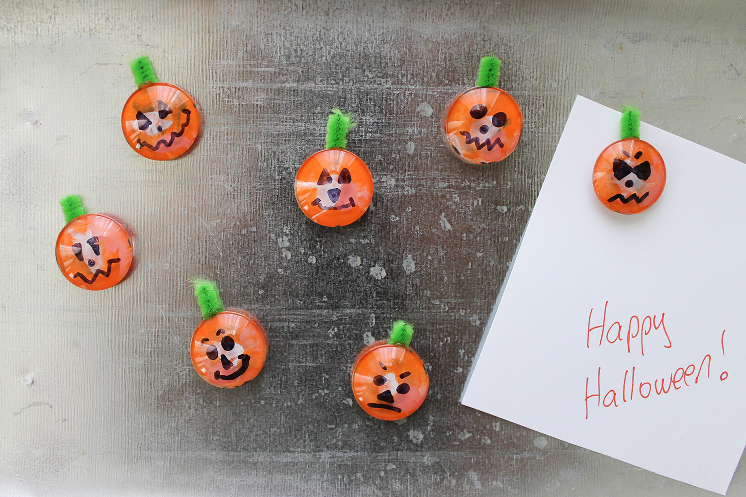 Halloween Pumpkin Magnets