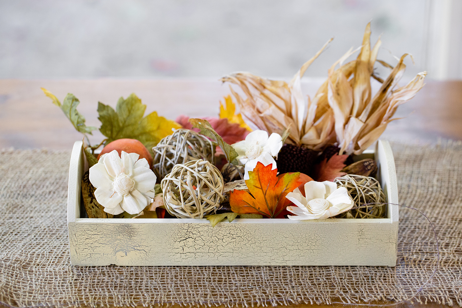 Rustic Thanksgiving Table Centerpieces